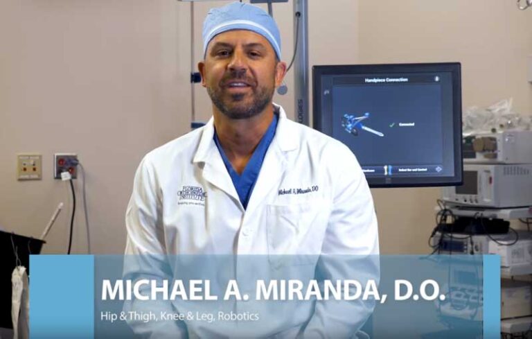 NAVIO Robotic Knee Surgery | Florida Orthopaedic Institute