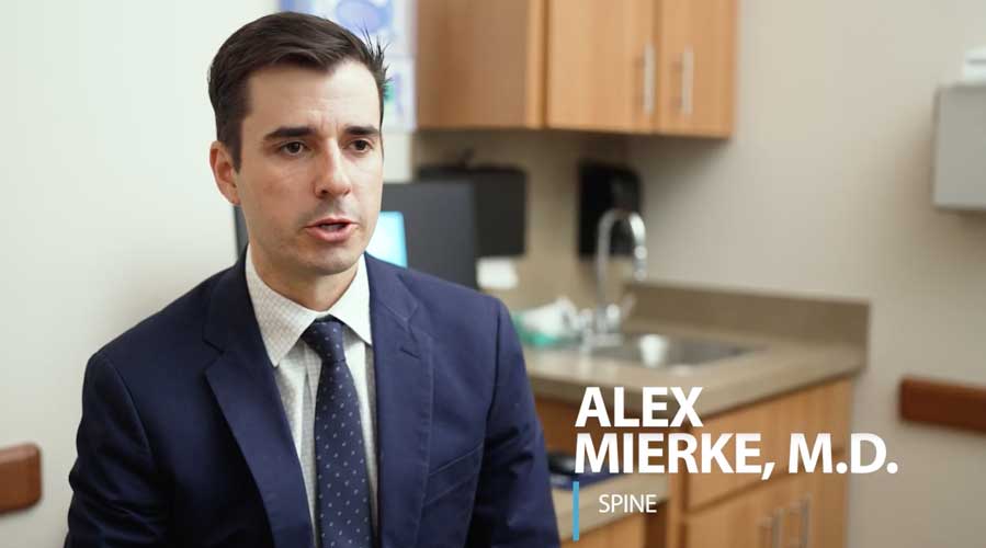 Alex Mierke, M.D. Video | Florida Orthopaedic Institute